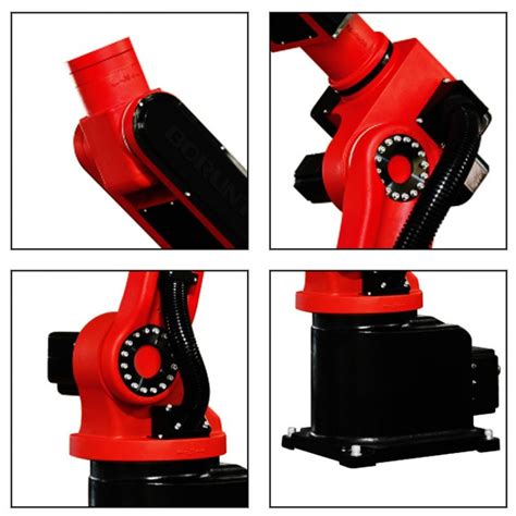 Borunte 6 Axis Robot Industrial Robotic Arm 1500mm Maximum Arm Length