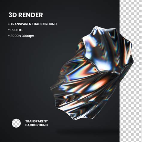 premium psd 3d illustration cube abstract shape