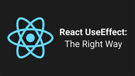 How To Use React UseEffect Hook Properly And Efficiently YouTube