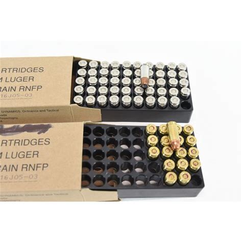 68 Rounds General Dynamics 9mm Luger Ammunition Landsborough Auctions