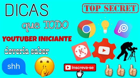 Dicas Para Youtubers Iniciantes Nessatododia Youtube