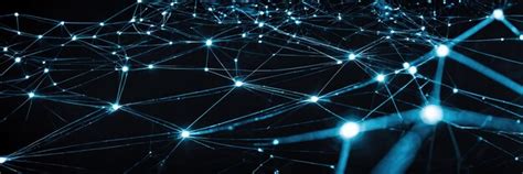 Premium Photo Abstract Plexus Blue Geometrical Shapes Connection And Web Concept Digital