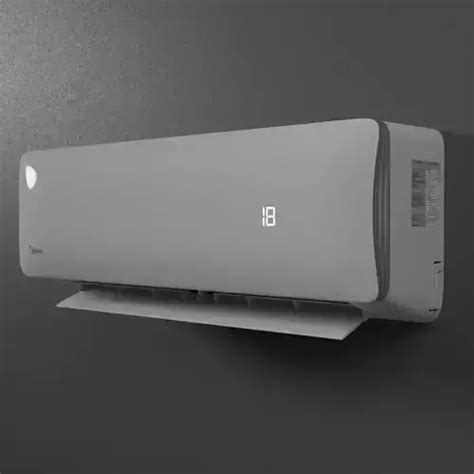 Air Conditioner Split With Remote Control Free 3d Model Cgtrader
