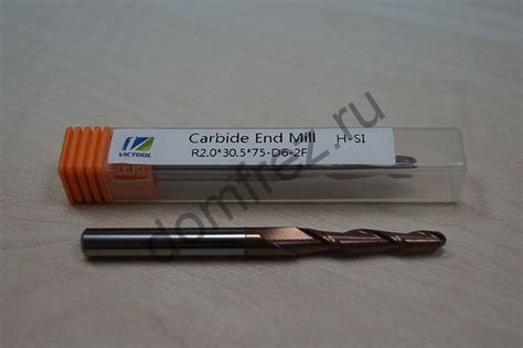 Фреза R2 0 D6 30 5 75l Hrc62