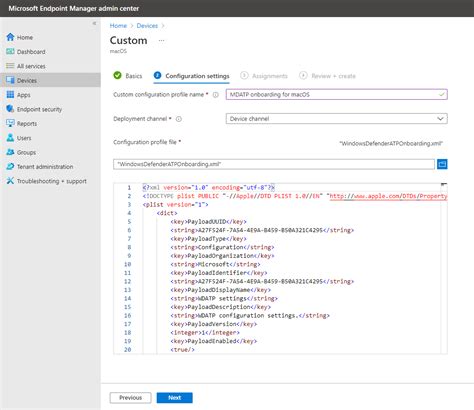 Mac에서 엔드포인트용 Microsoft Defender 위한 Intune 기반 배포 Microsoft Defender For Endpoint Microsoft Learn