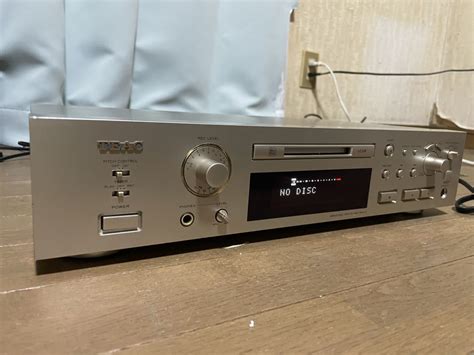 【未使用に近い】展示品★新品同様★teac★ティアック★md 5mkⅡ★mdデッキ★mdプレーヤー★録音★rec★完動品★動作確認済み★の落札