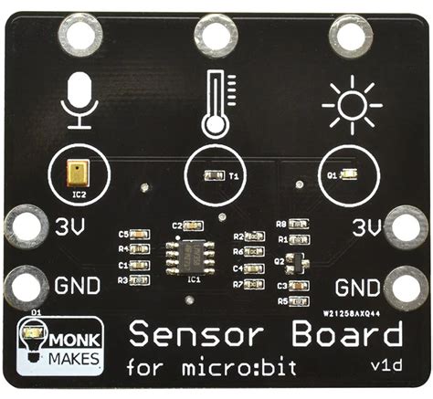 Monk Makes Sensor Board For Microbit Buy Cheap Online Funduinoshop