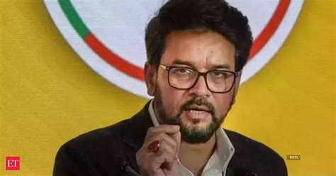 Thakur Iandb Minister Anurag Thakur Releases Centres Official Calendar