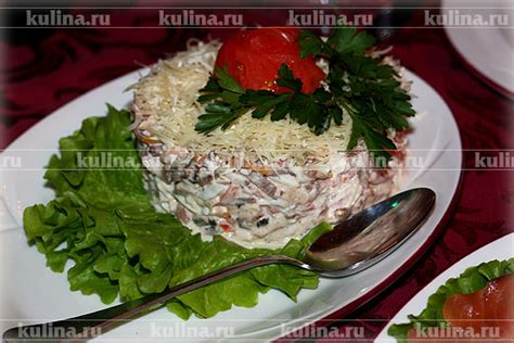 Салат "Охотничий" – рецепт приготовления с фото от Kulina.Ru