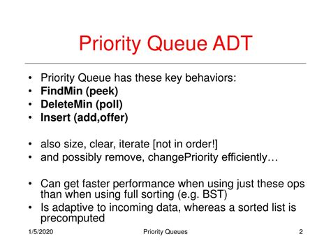 ppt priority queues powerpoint presentation free download id 9604967