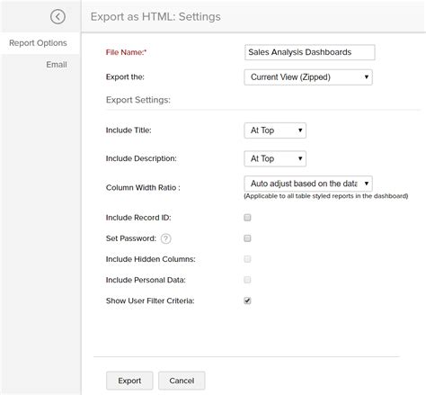 Working With Dashboards Zoho Analytics On Premise Working With Dashboards Zoho Analytics On Premise