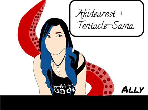 Aki And Tentacle Sama By Creepyemootaku On Deviantart