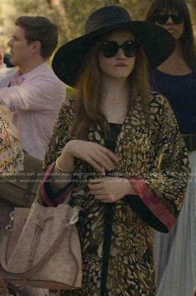 Wornontv Annas Leopard Print Kimono Outfit In Morocco On Inventing
