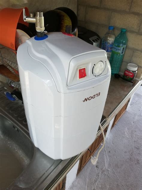 Бойлер Елдом 10л за монтаж над мивка гр Пловдив Мараша • Olx Bg