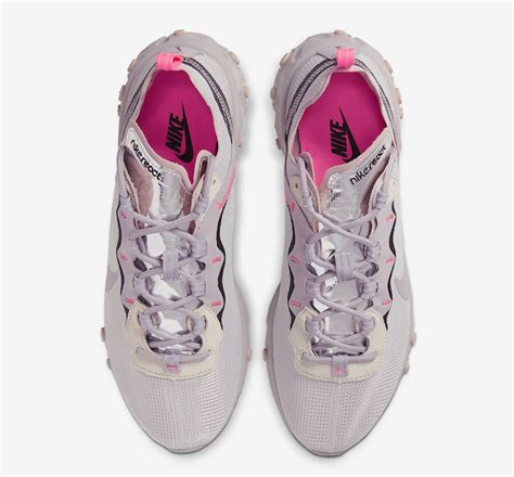 Nike React Element 55 Platinum Violet Cw2369 001 Release Date Sbd