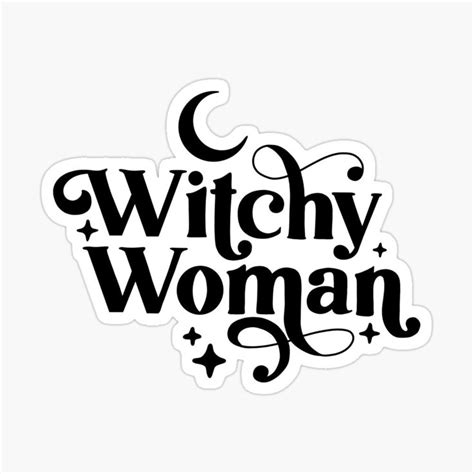 Witchy Woman Aesthetic Sticker