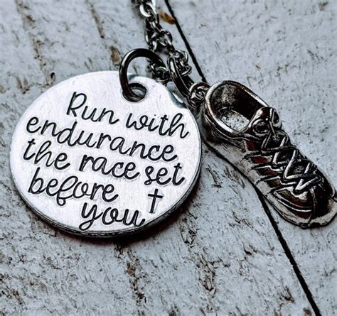Run With Endurance The Race Set Before You Hebrews 12 1 Etsy