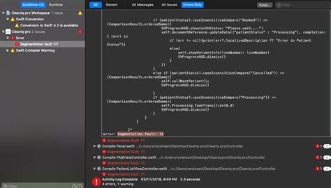 Segmentation Fault 11 Xcode 10 Rswift