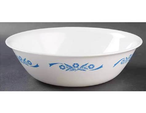 ️ New 1 Corelle 60th Anniversary Blue Cornflower 1 Qt Serving Bowl Pa