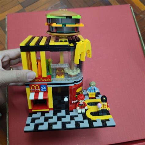Sembo Block Mini World Fast Food Minifigures Permainan Lego Hobbies