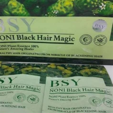 Bsy NONI BLACK HAIR MAGIC Shopee Singapore