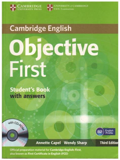 Objective First Cambridge English Pdf