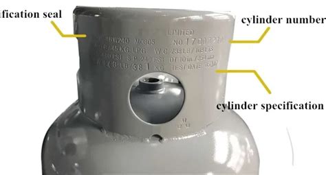 Dot 4ba Dot 4bw Iso4706 45kg Lpg Gas Bottle Cooking Gas Cylinder