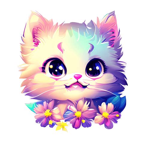 Cute Chibi Kitten · Creative Fabrica