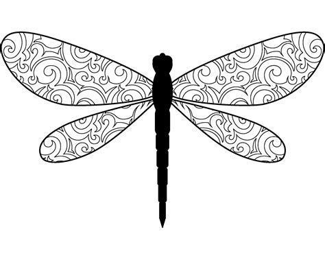 Dragonfly Svg Dragonflies Svg Dragonfly Silhouette Svg Etsy