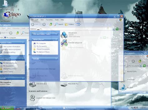 Make Windows XP Transparent
