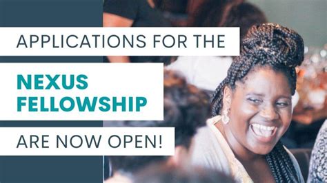 Alli Myatt On Linkedin Applications For The Nexus Fellowship Are Open