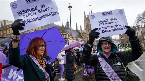 Waspi Women Should Get £3000 Compensation From Dwp Says Damning Report