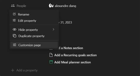 can t delete property in database not name r notion