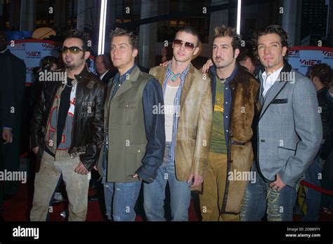 Joey Fatone Chris Kirkpatrick Justin Timberlake Lance Bass And Jc