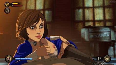 Rule 34 Bioshock Bioshock Infinite Blue Dress Bowl Cut Breasts Cock