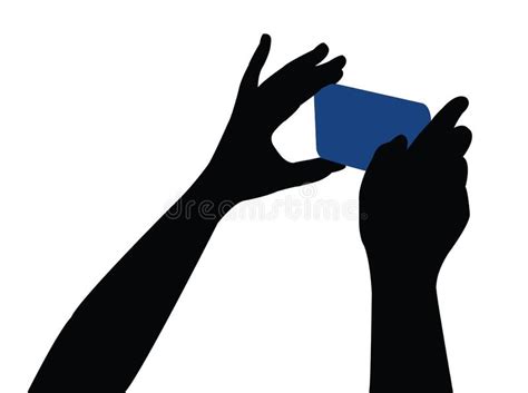Un Vector De Silueta De Color Negro De Mano De Pareja Ilustración Del