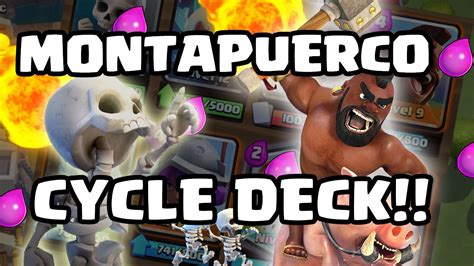 Hog Cycle Deck 2 6 Elixir Kmanus88 Clash Royale Youtube