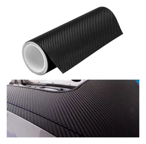 Vinilo Fibra Carbono Automotriz Coche Carro Pegatina 30cm3m MercadoLibre