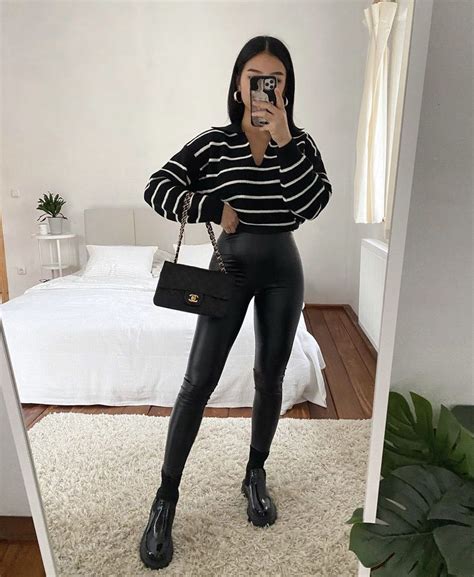 25 Casual Black Leggings Outfits For Low Key Looks Artofit