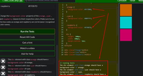 Freecodecamp Challenge Guide Learn About Tertiary Colors Guide The