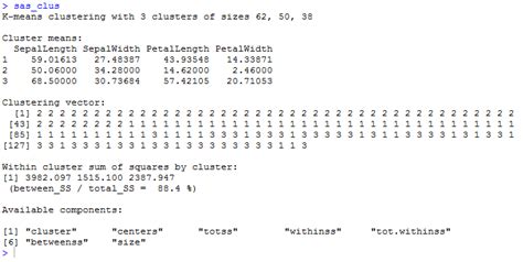 Blog R Replicating Proc Fastclus In R Using Kmeans