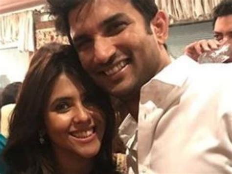 Ekta Kapoor Shares Memories Of Sushant Singh Rajput From Pavitra Rishta