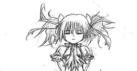 魔法少女まどかマギカ まどマギラフ絵詰め合わせ 2のマンガ 漫画 ラフ 佐倉杏子 Pixiv