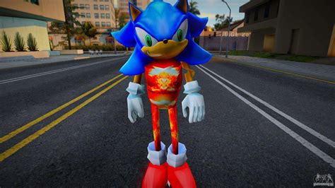 Sonic 25 для GTA San Andreas