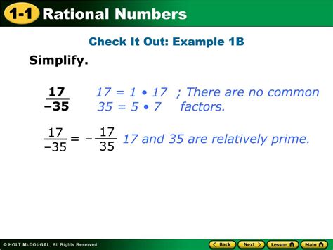 Ppt Learn To Write Rational Numbers In Equivalent Forms Powerpoint Presentation Id 2236503