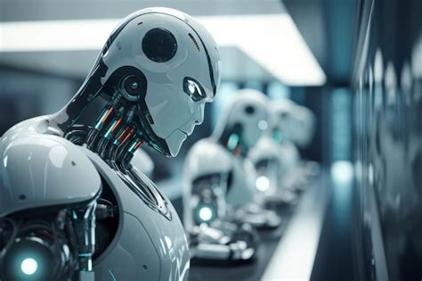 Premium Photo Futuristic Robotics And Automation Revolutionizing Industries