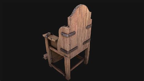 Torture Chair 3d Model By Dereza