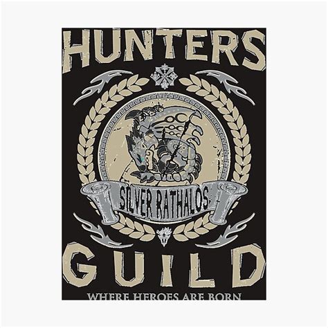 SILVER RATHALOS HUNTERS GuilD Monster Hunter World Monster Hunter