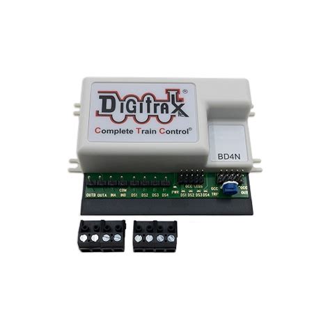Digitrax Bd4n Dcc 4 Block Occupancy Detector Pnp Trains