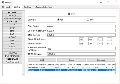 آموزش راه اندازی DHCP Server در پکت تریسر Packet Tracer